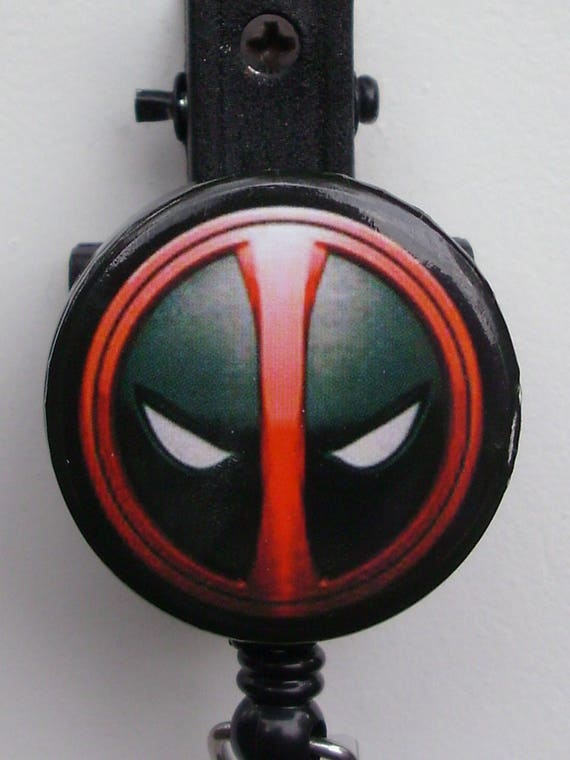 Marvel deadpool 3d-look Logo Badge Reel | Etsy