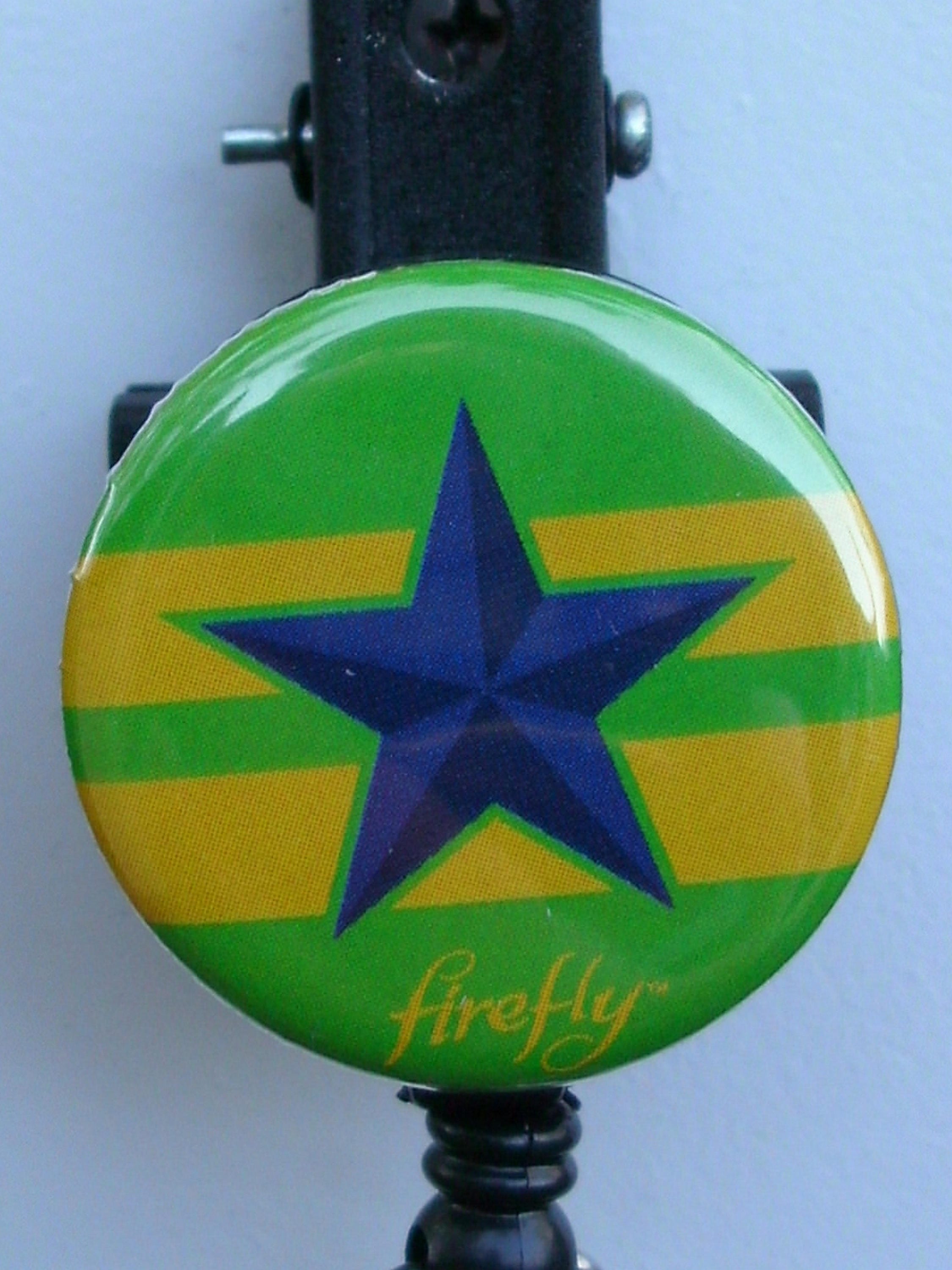 Flag firefly Independents Badge Reel - Etsy