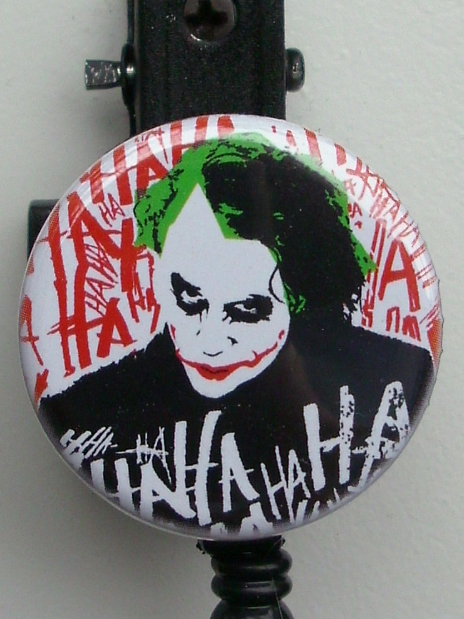 Heath Ledger "joker Ha Ha Ha" Badge Reel - Etsy