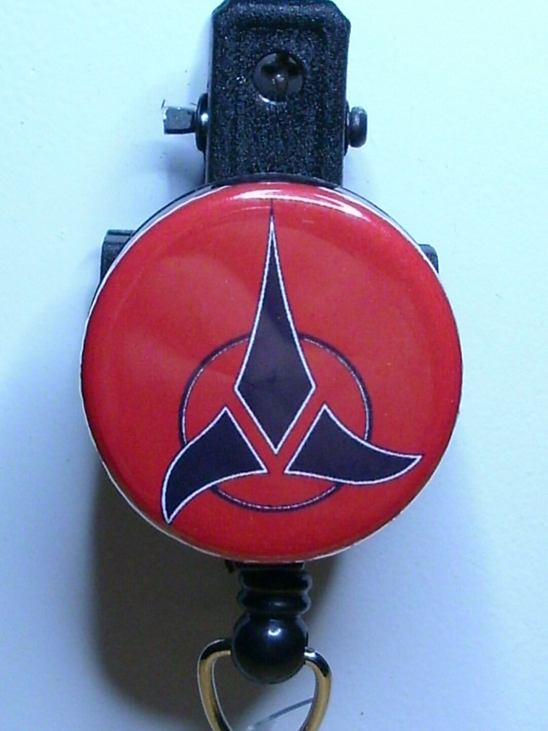Star Trek "klingon" Insignia Badge Reel - Etsy
