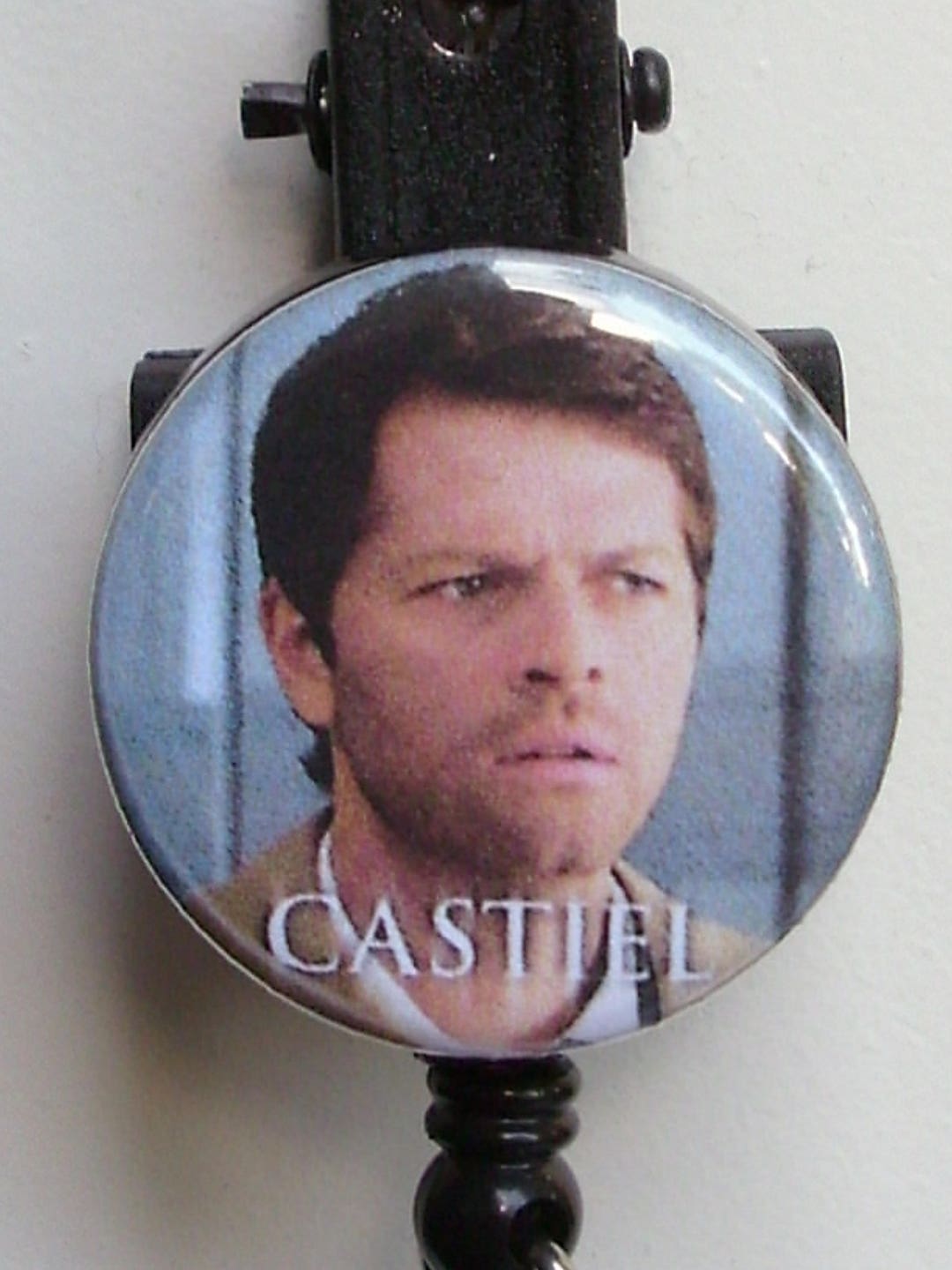 Supernatural "castiel" Badge Reel - Etsy