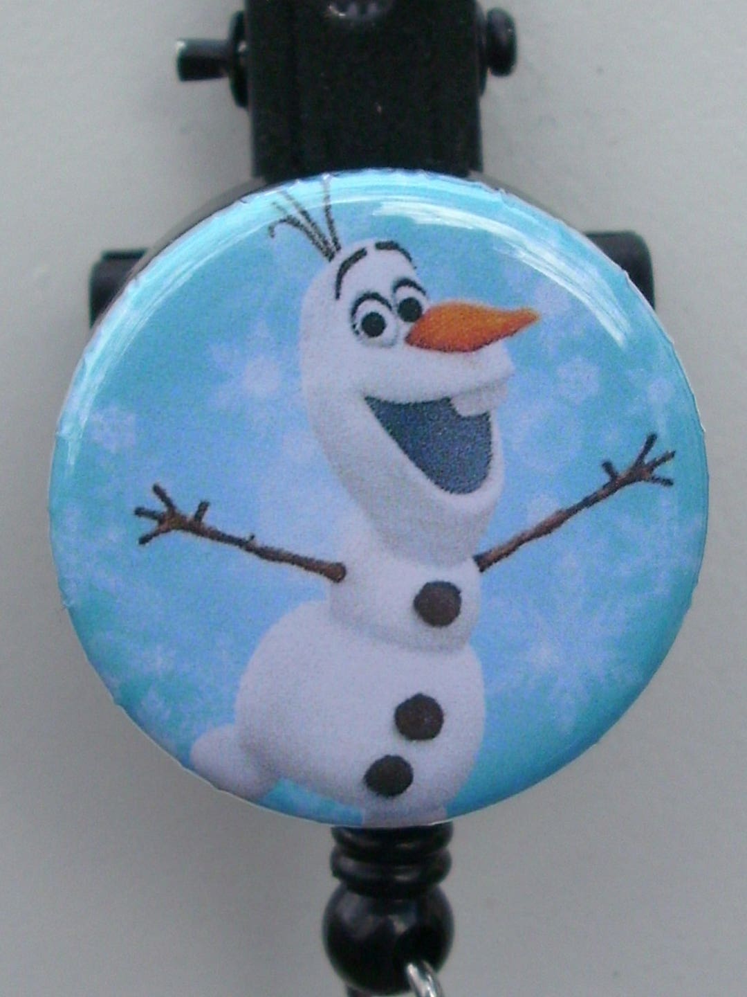 Disney Frozen "olaf" Badge Reel - Etsy
