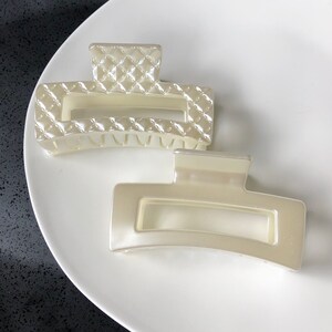 Frosted Hair Claws Hair Claw Set Hair Claw Barrette for | Etsy