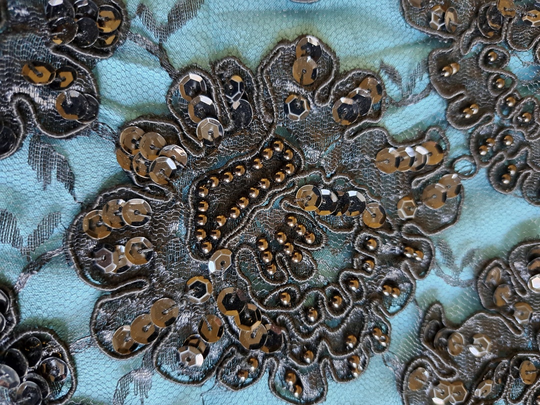 Old Stock Black Lace Motifs - Etsy