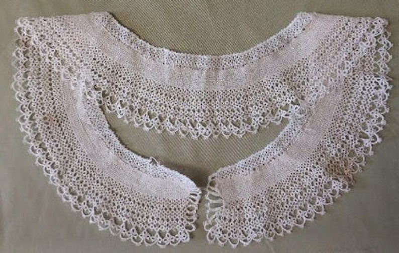 Handmade TATTED Collar - Etsy