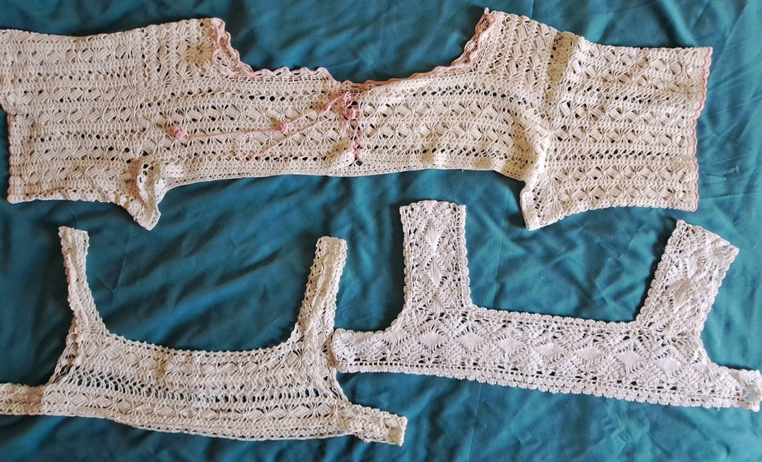 3 Crochet Yokes - Etsy