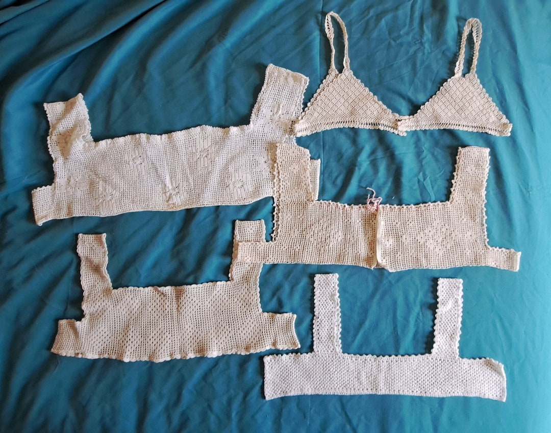 5 Hand Crochet Yokes - Etsy