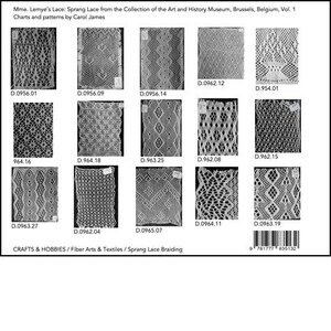 Mme. Lemye's Lace Sprang: Vol. 1 - Etsy