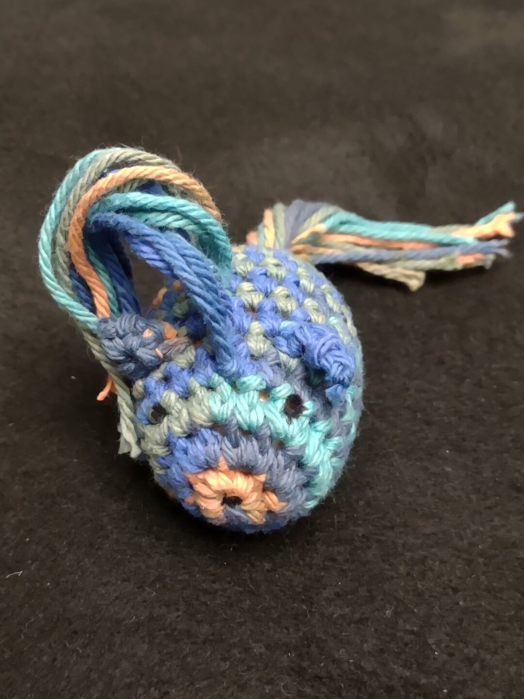 Fer Lil Poney, Super Cute Tightly Crocheted Horse Colorful Pale Blue ...