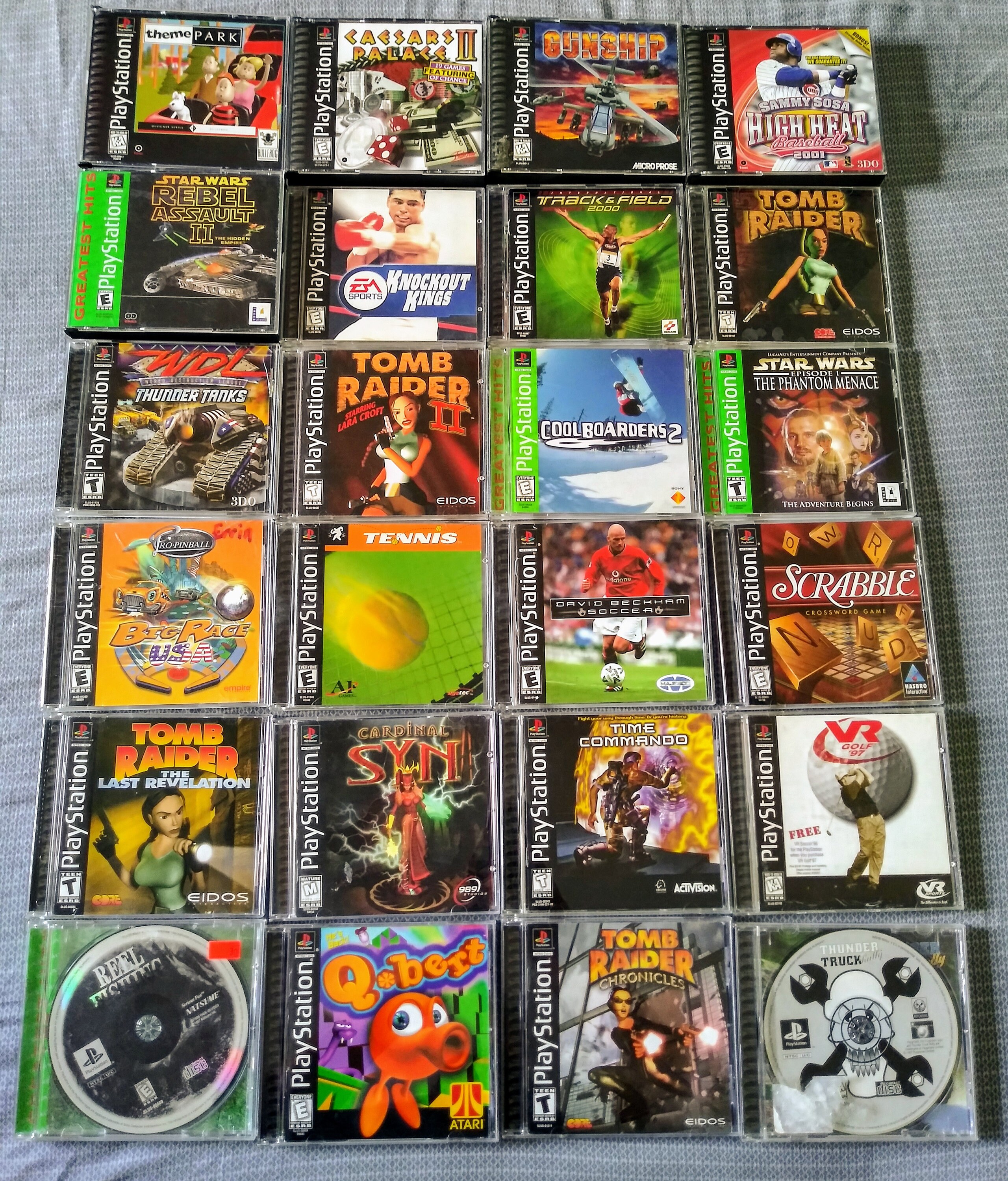 Lot Of Playstation 1 PS1 Games Etsy