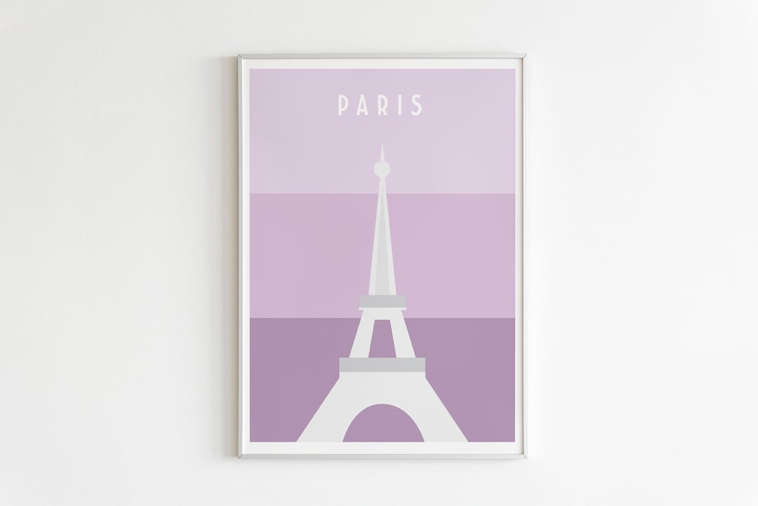 Paris Minimalist Instant Download Poster - Etsy