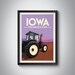 Iowa Travel Poster Instant Download - Etsy