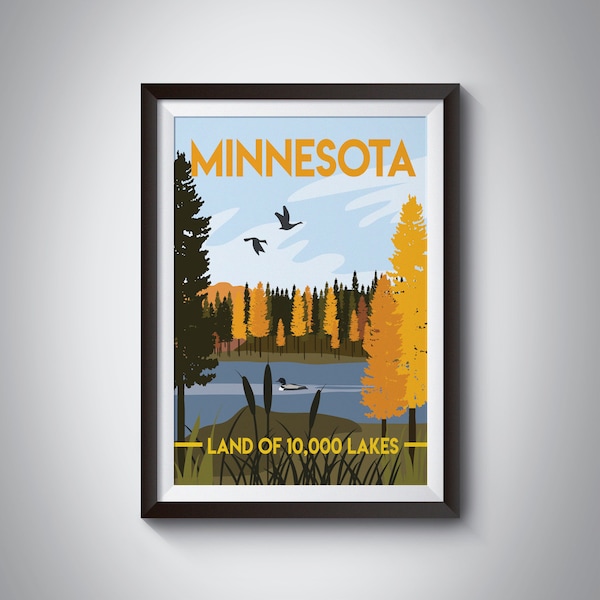 Minnesota Wall Art - Etsy