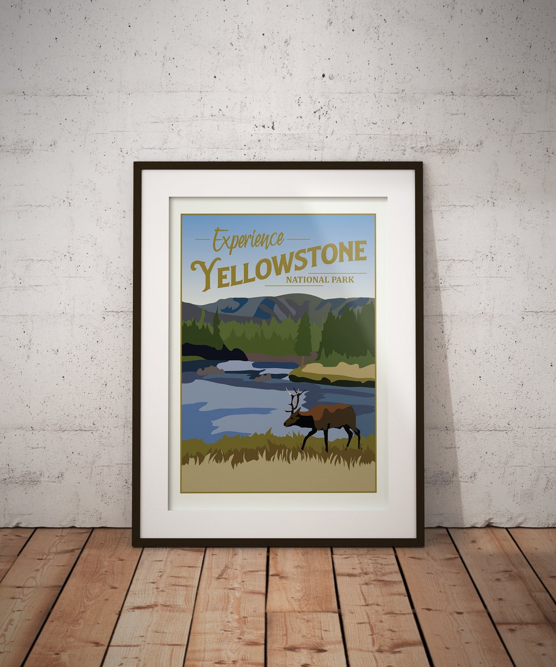 Yellowstone | National Park Series | Instant Download | Travel Art ...
