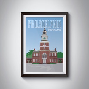 Philadelphia | Travel Poster | Instant Download - Etsy