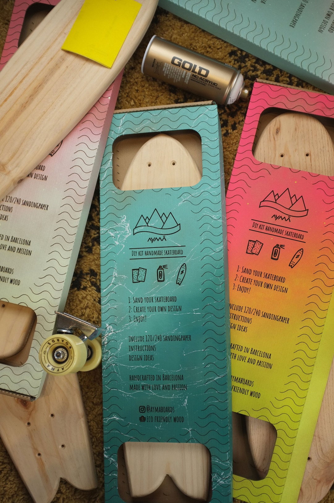 DIY SKATEBOARD KIT - Etsy