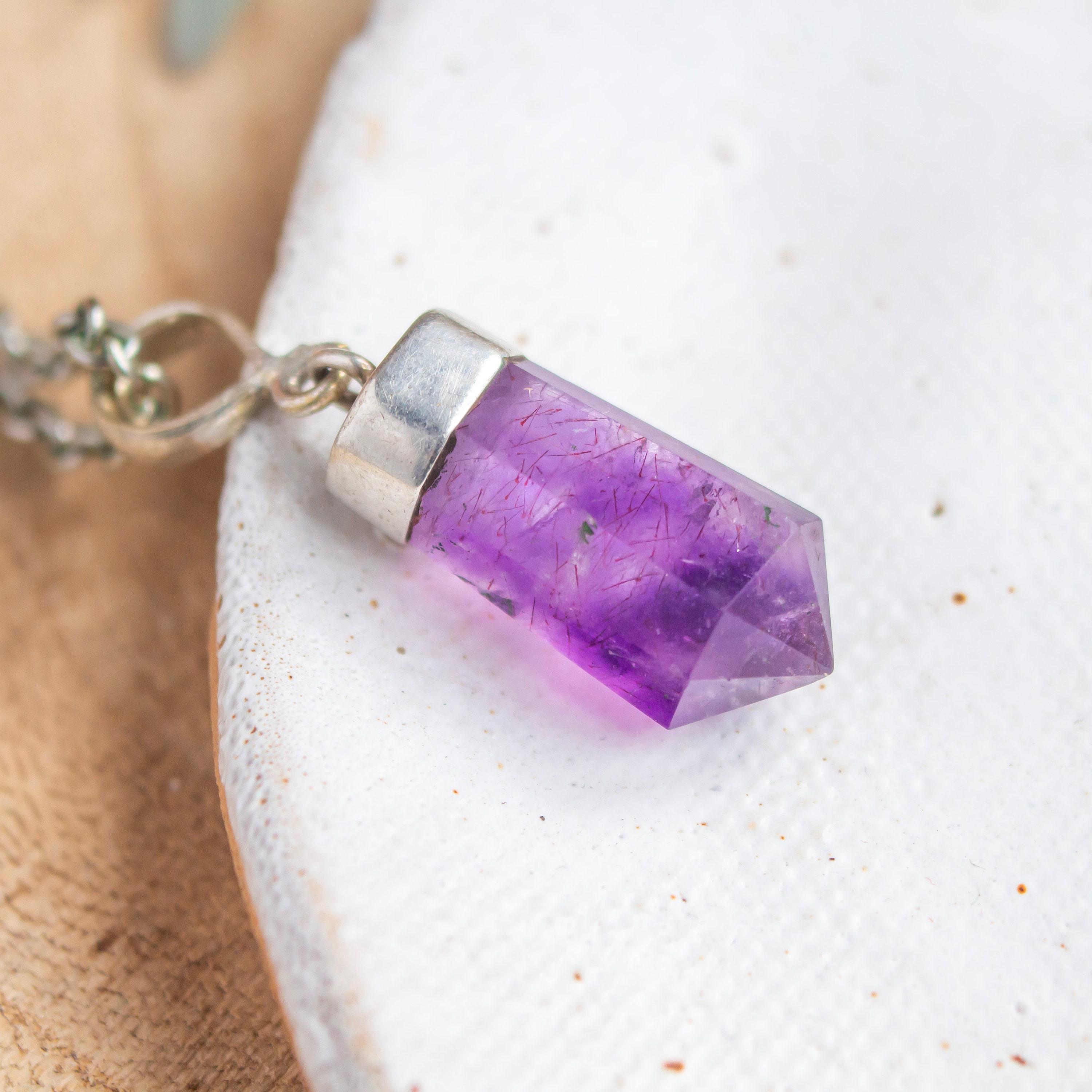 Amethyst Stone Necklace Price