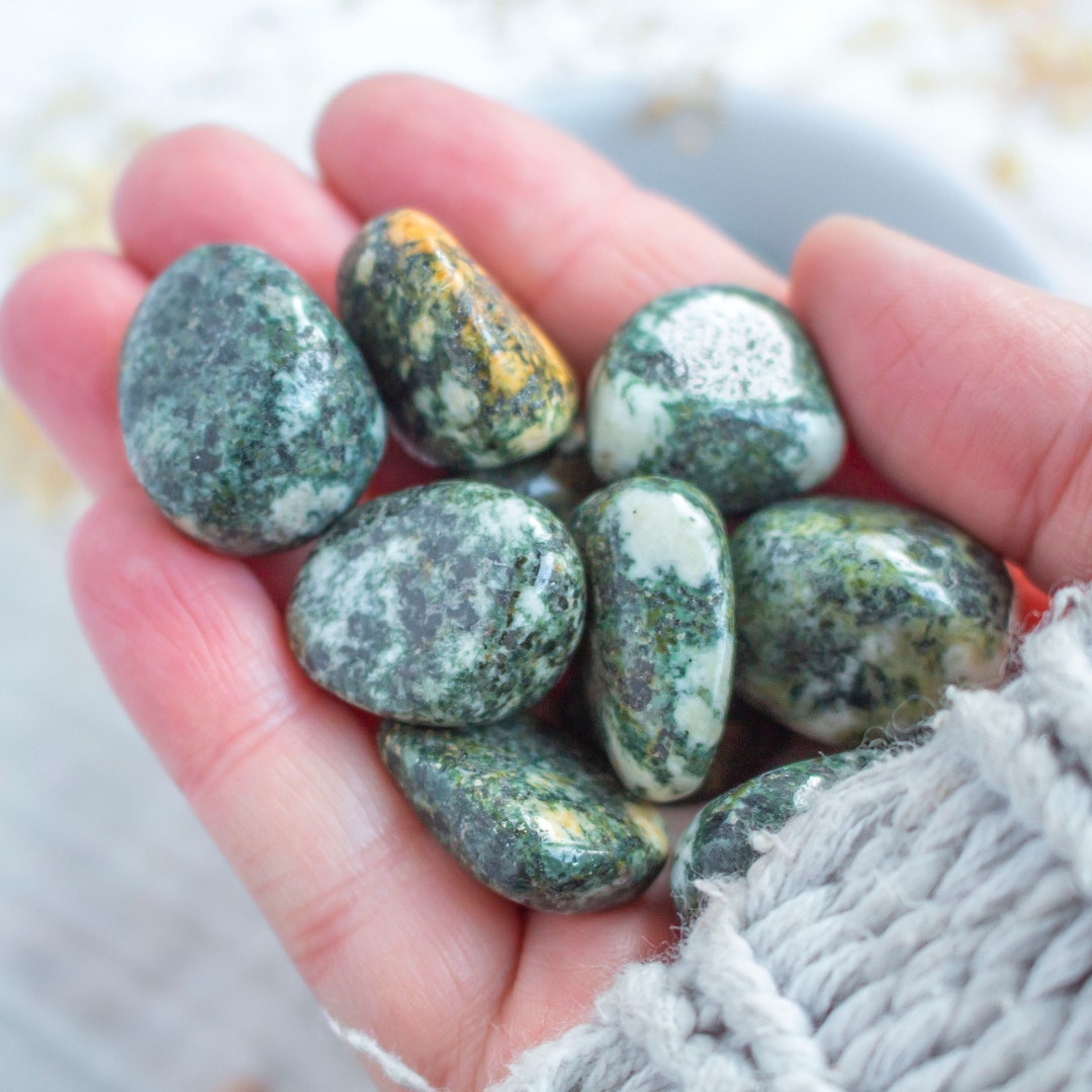 Preseli Bluestone Crystal Tumblestone - Etsy