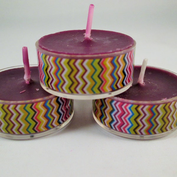Purple Tea Lights - Etsy