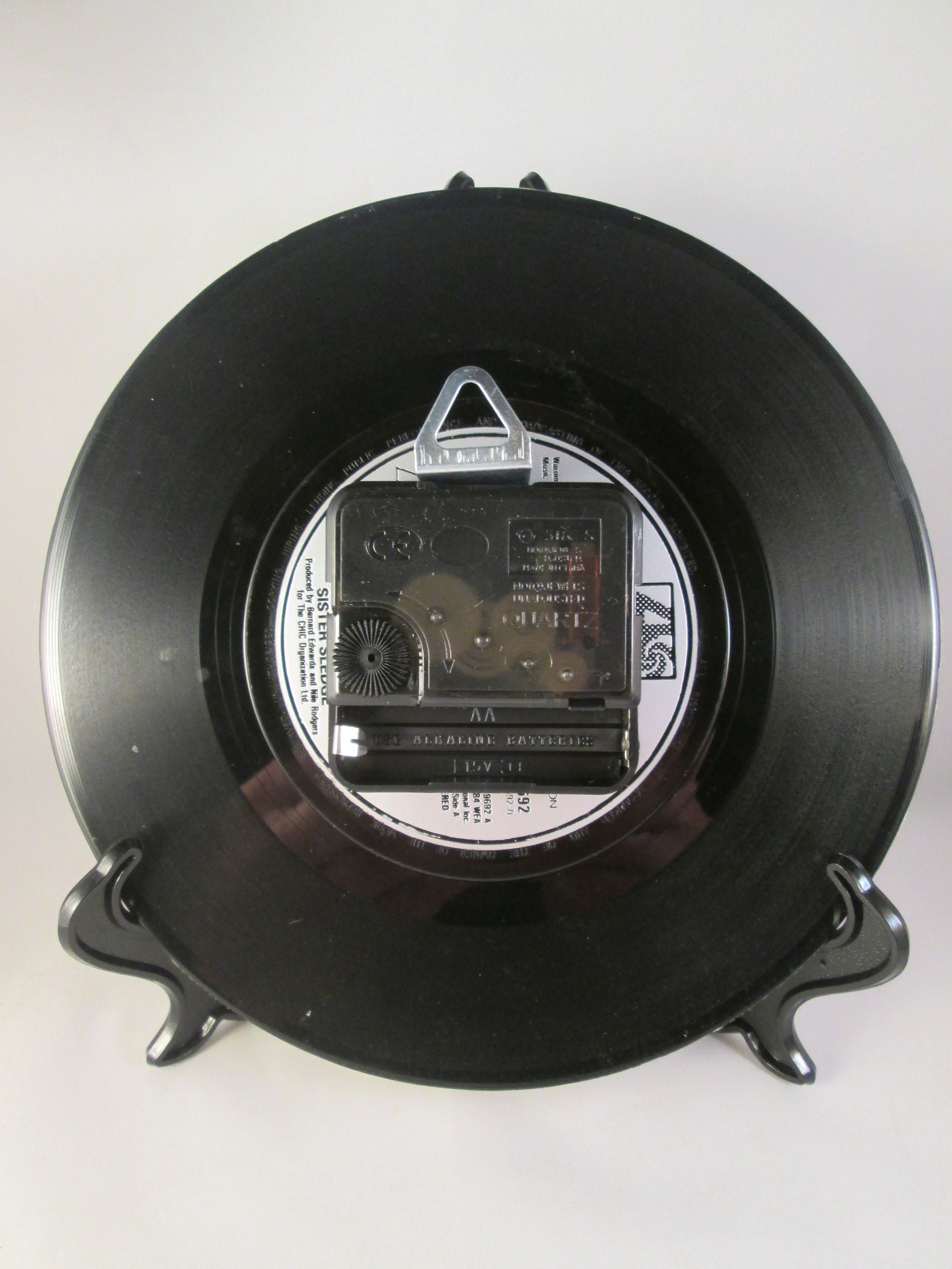 Vinyl Clock, Recycled Record Clock, Upcycled, Quirky Clock, Wall Clock ...