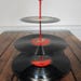 Record Cake Stand, Upcycled Records, Three Tier Cake Stand, Vinyl Cake ...