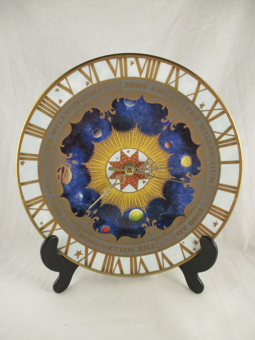 Millennium Clock, 2000AD Clock, Plate Clock, Fathers Day Gift, Wall ...