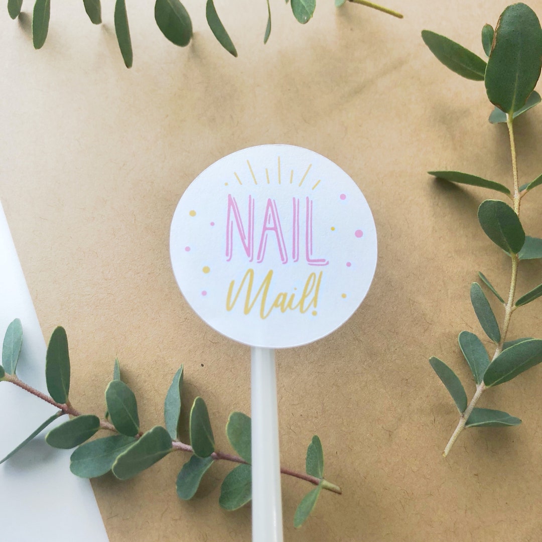 30 Pcs Nail Mail Stickers Color Street Thank You Stickers | Colorstreet ...