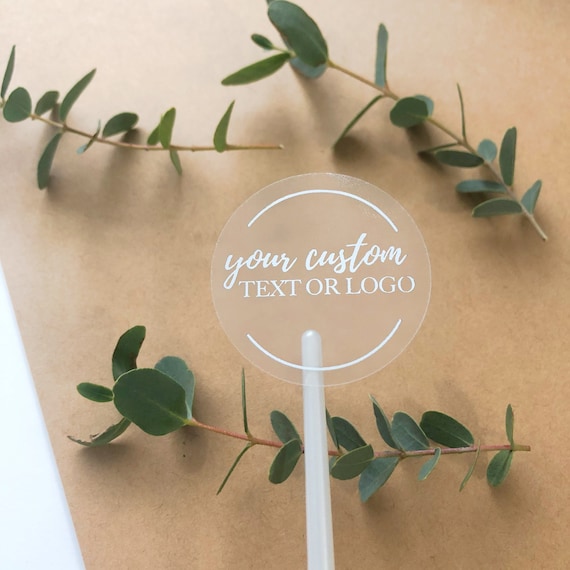 Custom Clear White Ink Stickers Wedding Favor Stickers - Etsy