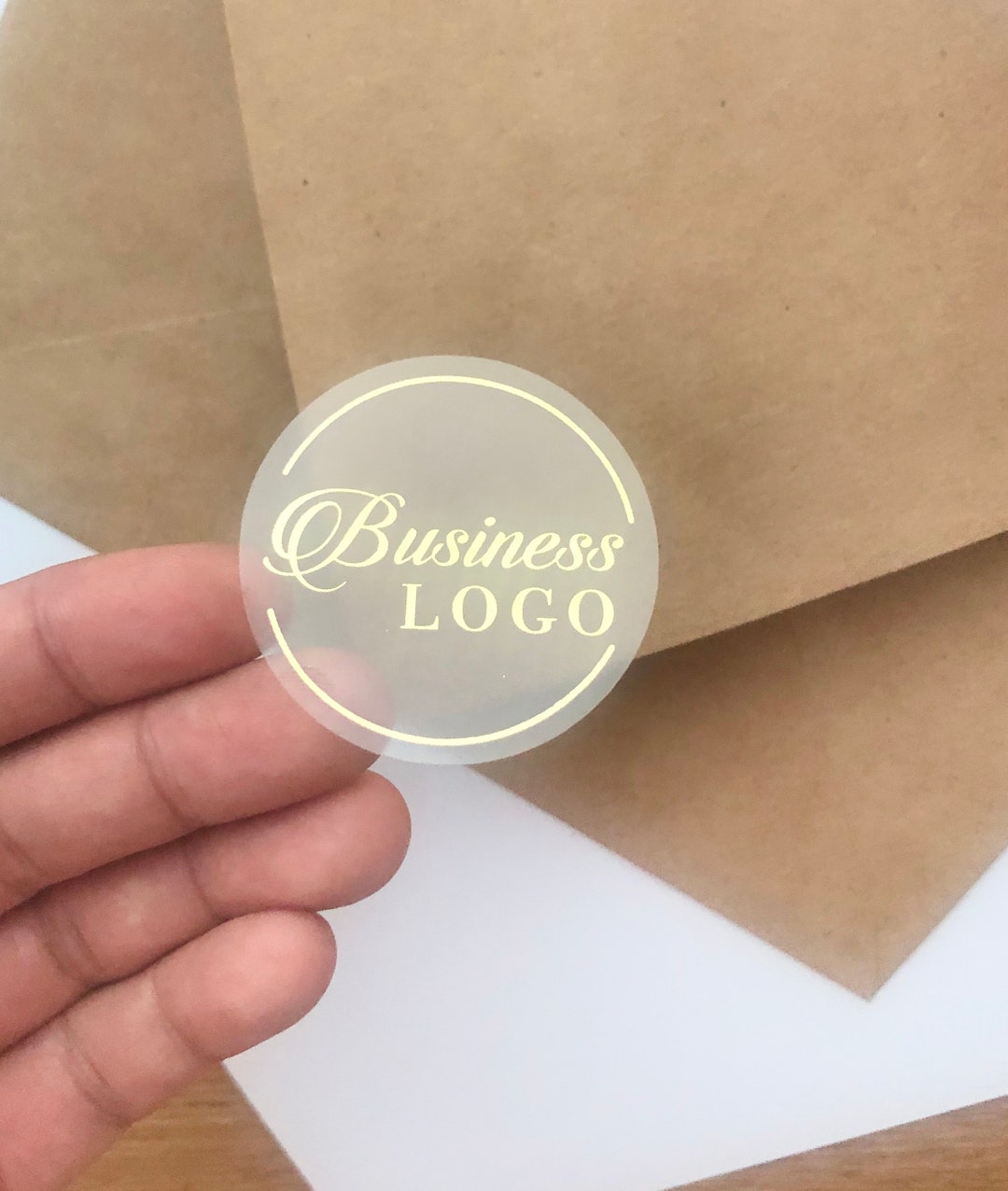 Custom Gold Foil Stickers Foiled Wedding Favor Stickers Custom Stickers ...