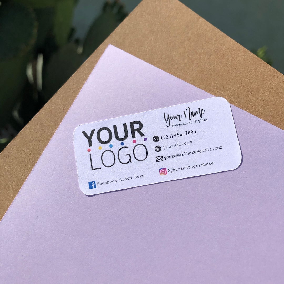 Personalized Color Street Stickers | Custom Color Street Stickers ...