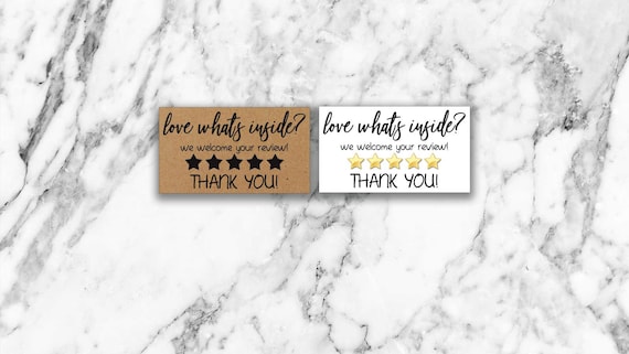 Please Rate Me Stickers 5 Star Rate Me Stickers Mercari | Etsy