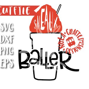 Summer Snowball SVG // Snowball Cut File // Vector // DXF // PNG for ...