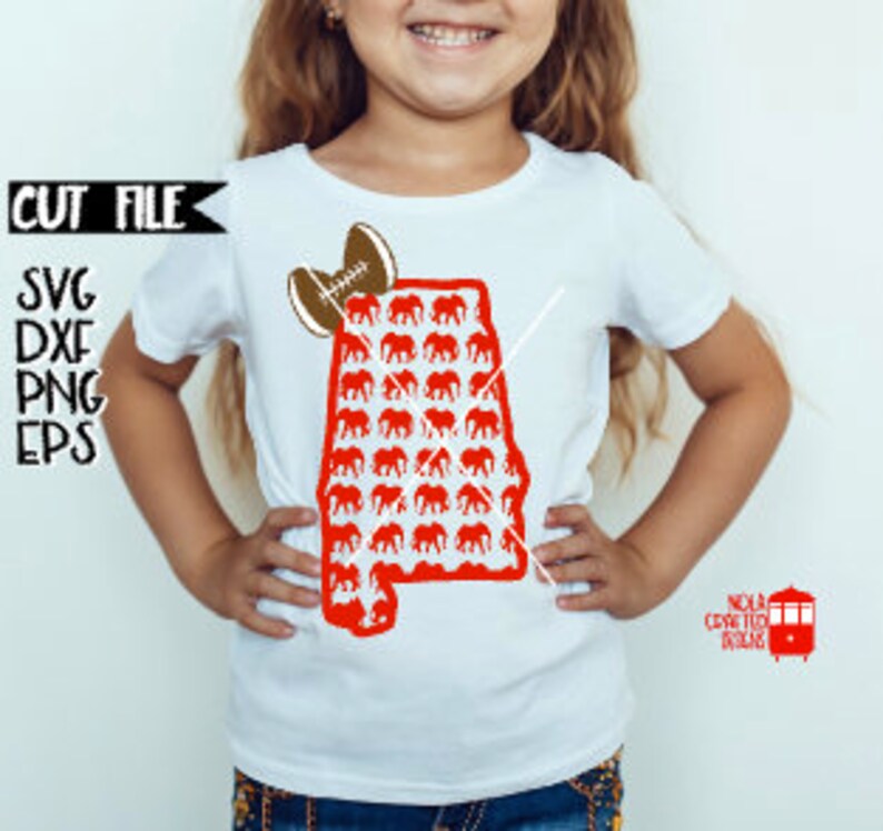 Alabama Football Svg Cut File Alabama State Svg Cut File | Etsy