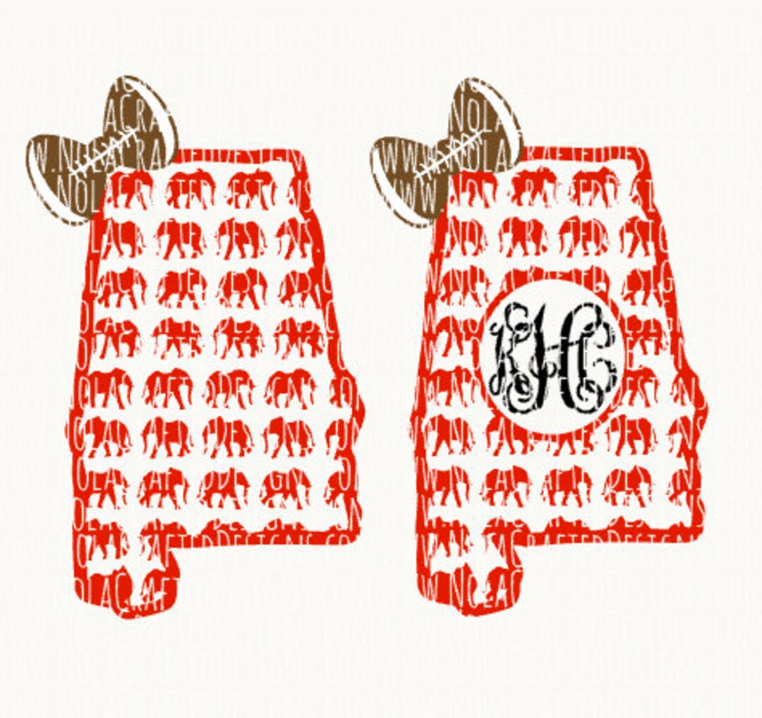 Alabama Football Svg Cut File Alabama State Svg Cut File - Etsy