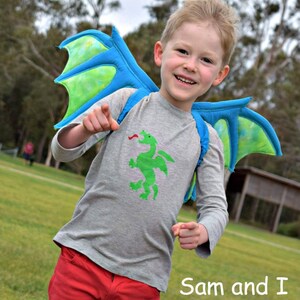 Dragon Wings Pattern, Mothergrimm PDF Pattern & Tutorial, Children ...