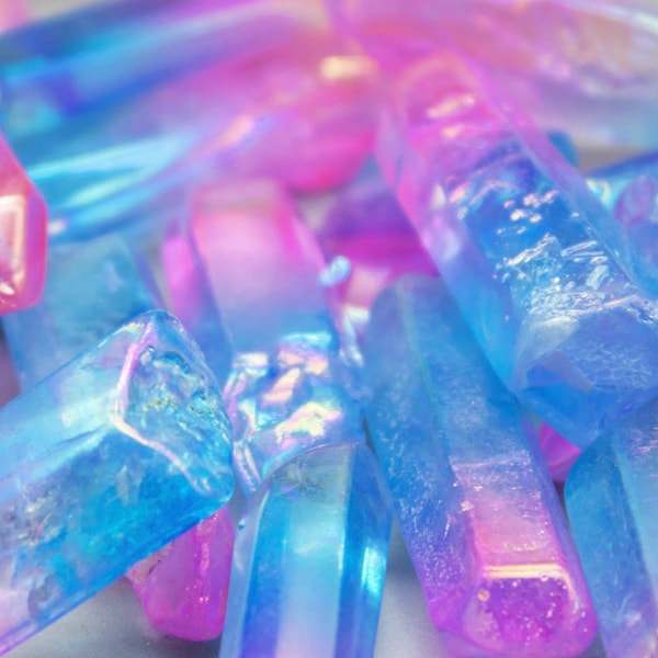 Pink Aura Quartz - Etsy