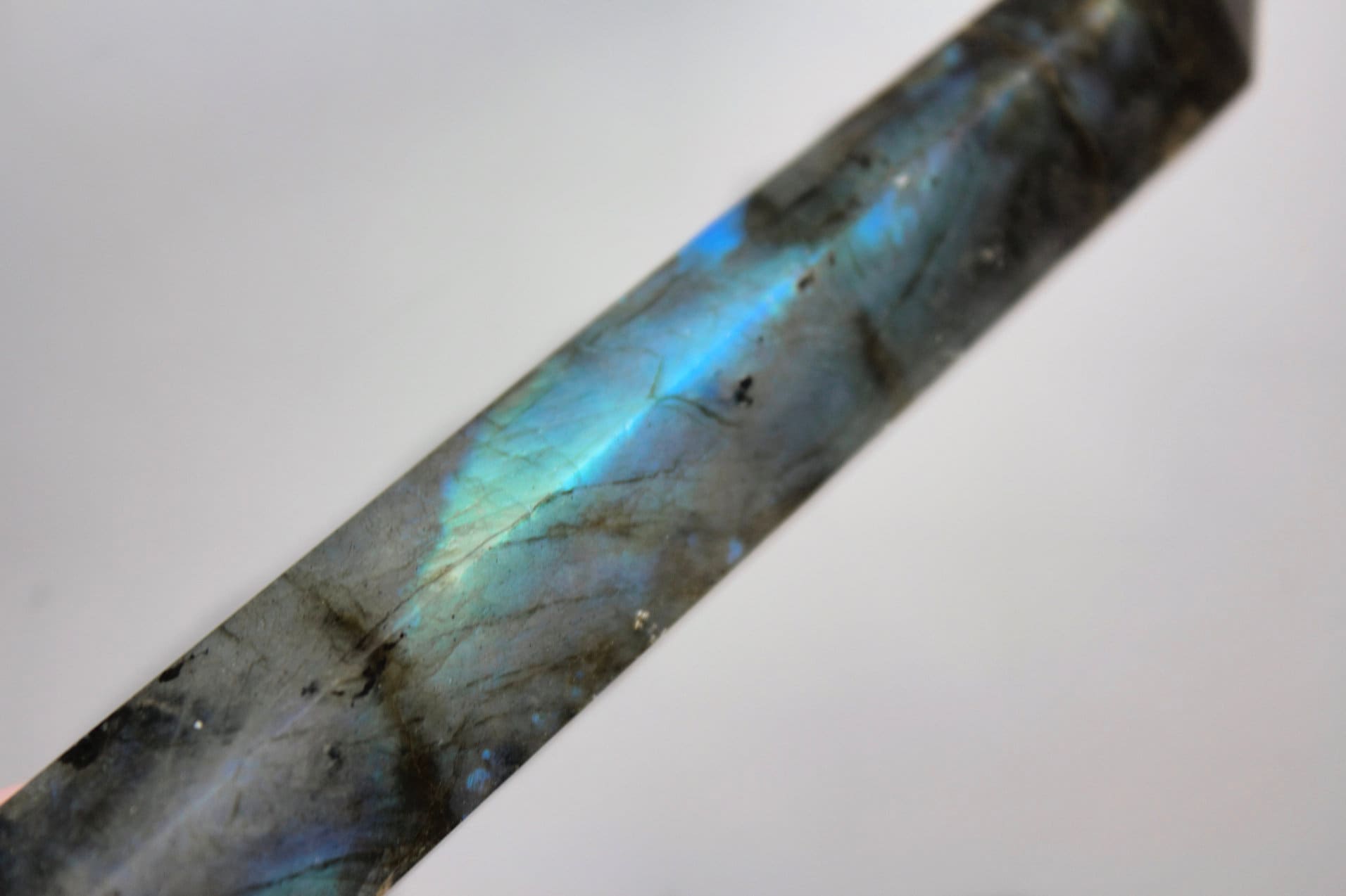Labradorite Wand Labradorite Crystal Wand Crystal Healing - Etsy.de