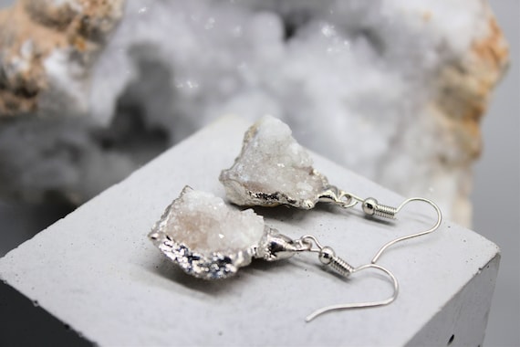 Etsy druzy earrings store