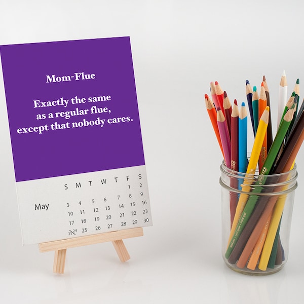 Funny Daily Quote Desk Calendar - Etsy