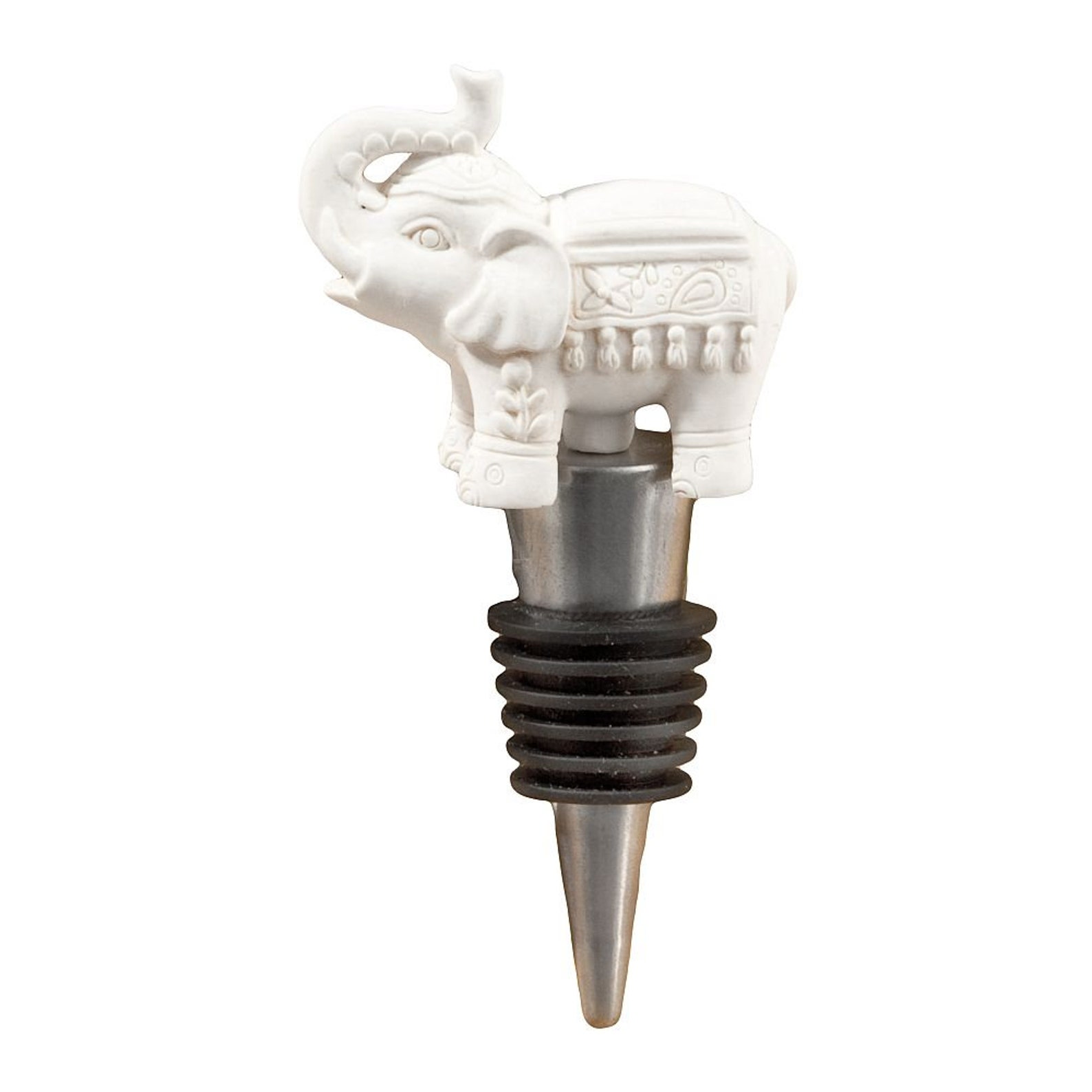 Elephant Bottle Stopper Stoppers - Perfect for Décor Wedding Favor ...