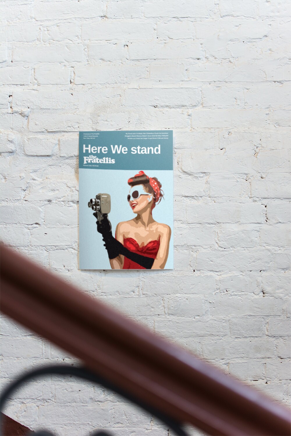 The Fratellis Poster - Here We Stand - Custom Band Posters - Rock Band ...