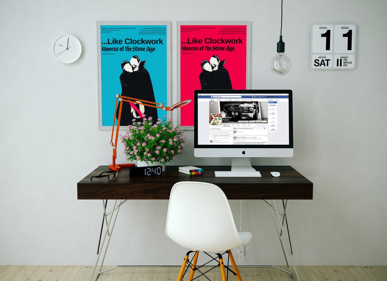 Queens Of The Stone Age Like Clockwork Poster