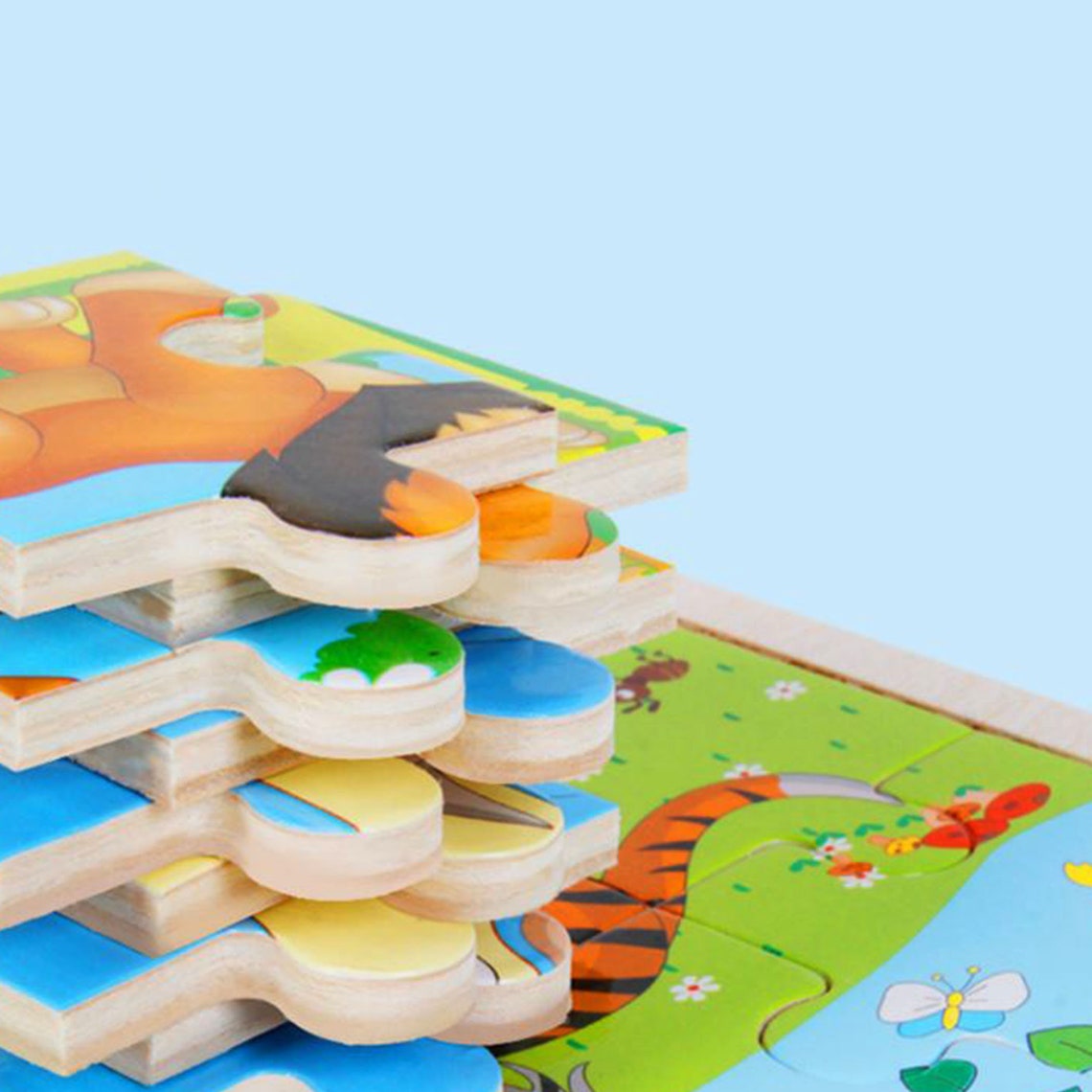 Wooden Jigsaw Puzzles for Kids Age 2 3 4 5 Toddler Puzzles Toys ...