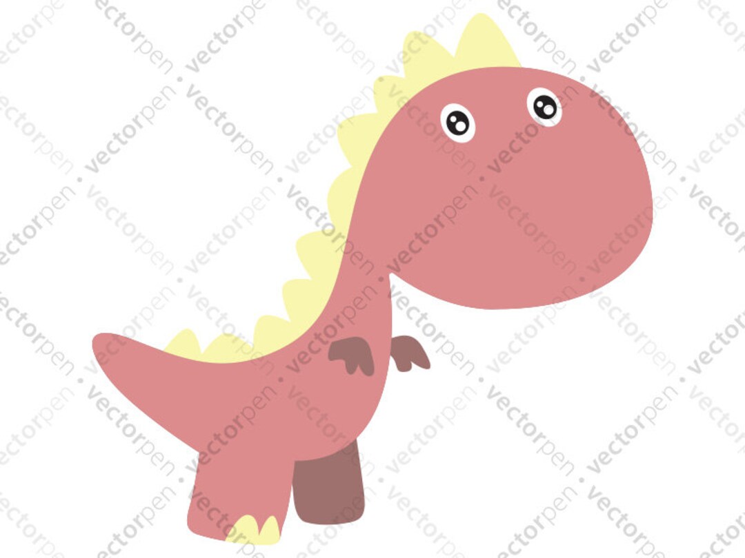 Baby Dinosaur T-rex SVG Collection. Dino SVG Scrapbooking for Use in ...