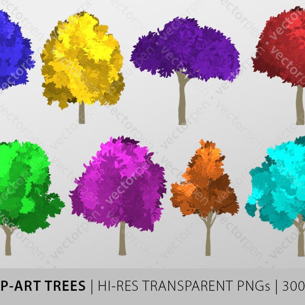 Clip Art Tree - Etsy