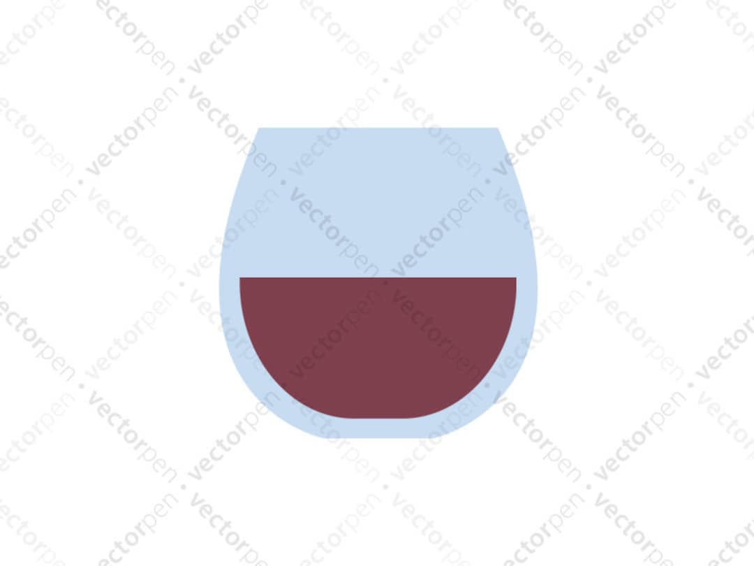 Red Stemless Wine Glass Svg Scrapbooking And Cricut Clip Art Digital Download Etsy
