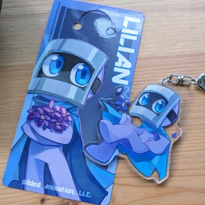 Lilian Keychain (gildedguy Stories) Charm - Etsy