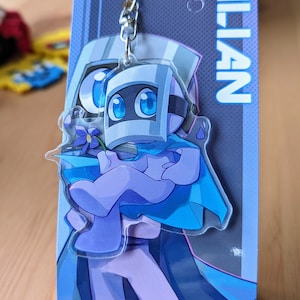 Lilian Keychain (gildedguy Stories) Charm - Etsy