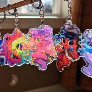 Lilian Keychain (gildedguy Stories) Charm - Etsy