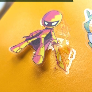 Gildedguy Sticker Sheet - Clear / Die Cut / All Characters - Etsy